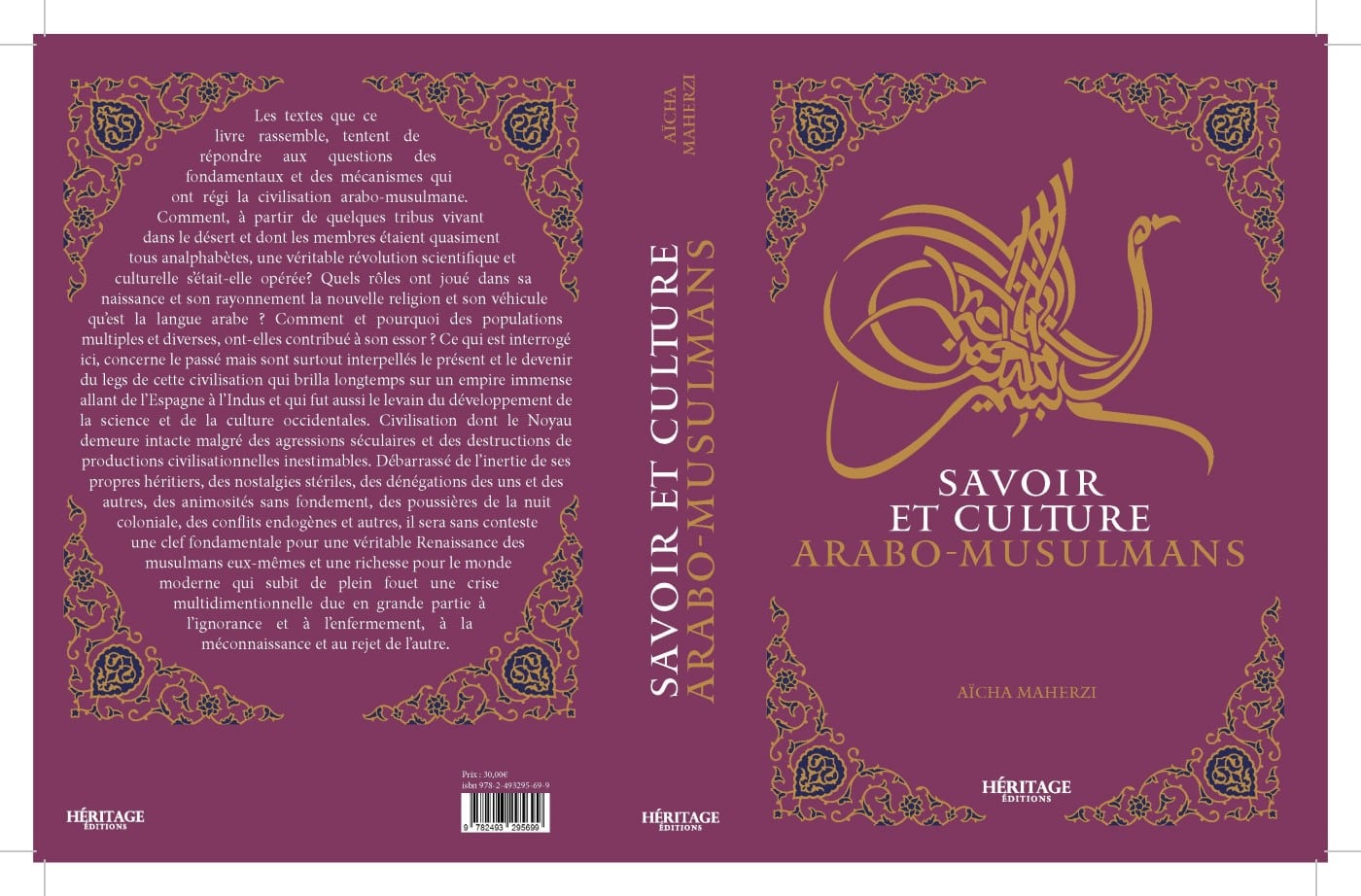 Savoir et culture arabo-musulmane - Aicha Maherzi - Editions Héritage